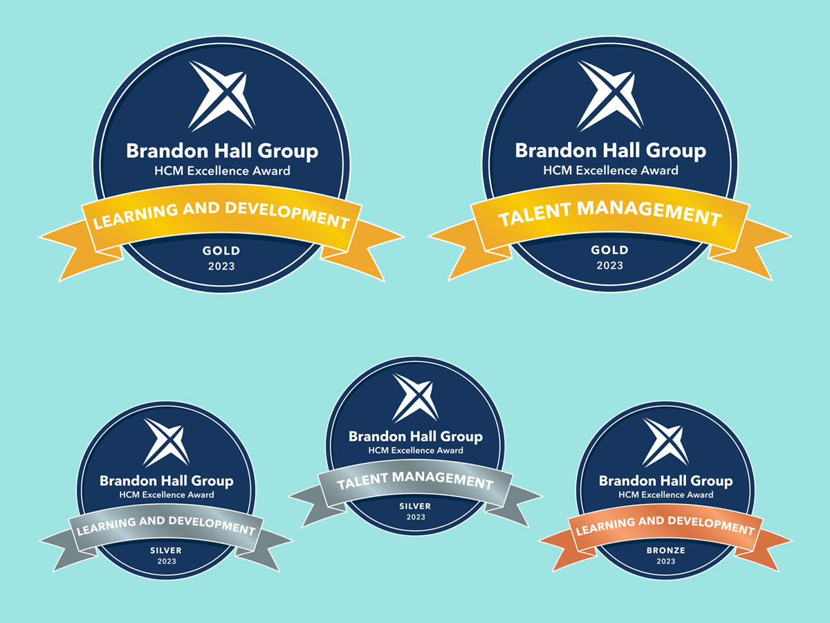CrossKnowledge clients secure 16 Brandon Hall HCM Excellence Awards!