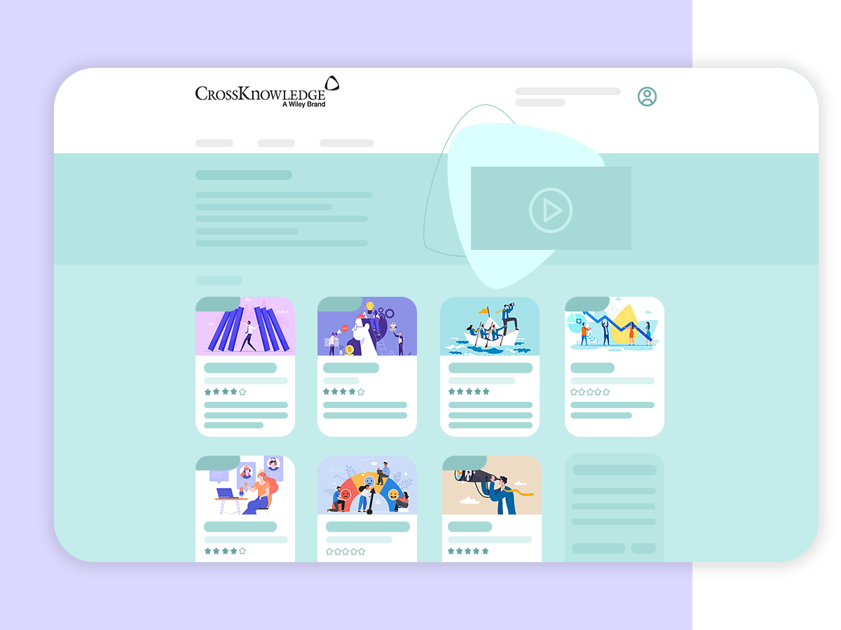 Access content from CrossKnowledge Learning Suite
